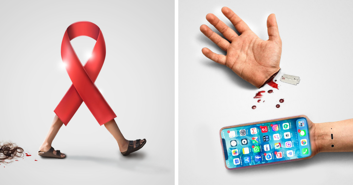 10 Social Media Awareness Creative Ideas & Concepts By Me | Bored Panda