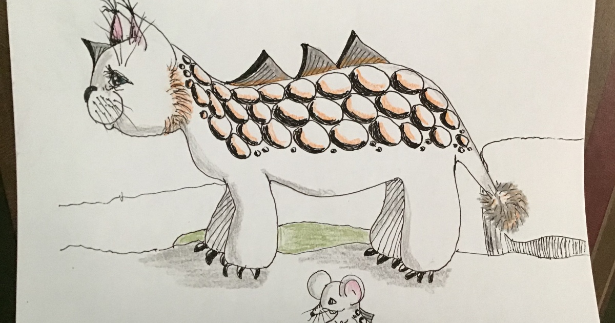 Hey Pandas, Make Up And Draw A Totally New Dinosaur (Closed) | Bored Panda