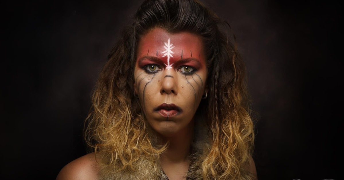 I Did Self-Portraits Of Myself In Makeup | Bored Panda