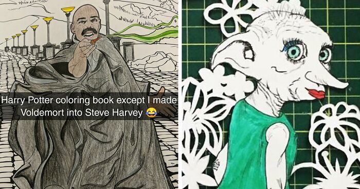 40 Times Adults Ruined Kids’ Coloring Books (New Pics)