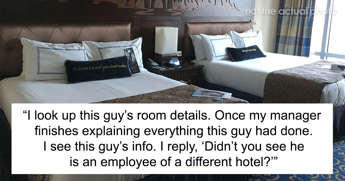 Entitled Guest Makes Staff Cry So This Employee Gets Pro Revenge On Him ...
