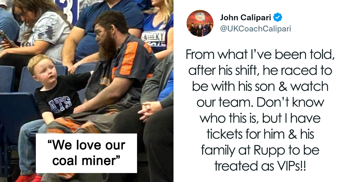 Miner Goes Viral For Rushing To Take His 3-Year-Old Son To His First ...