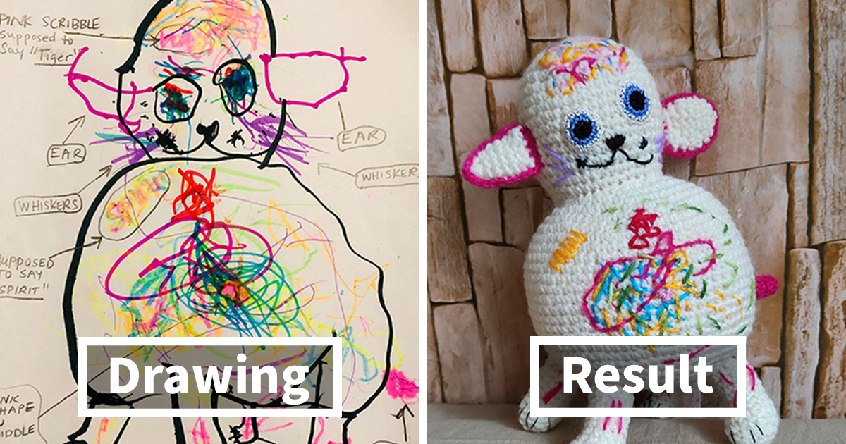 I Create Children’s Toys From Their Unique Drawings (35 Pics) | Bored Panda