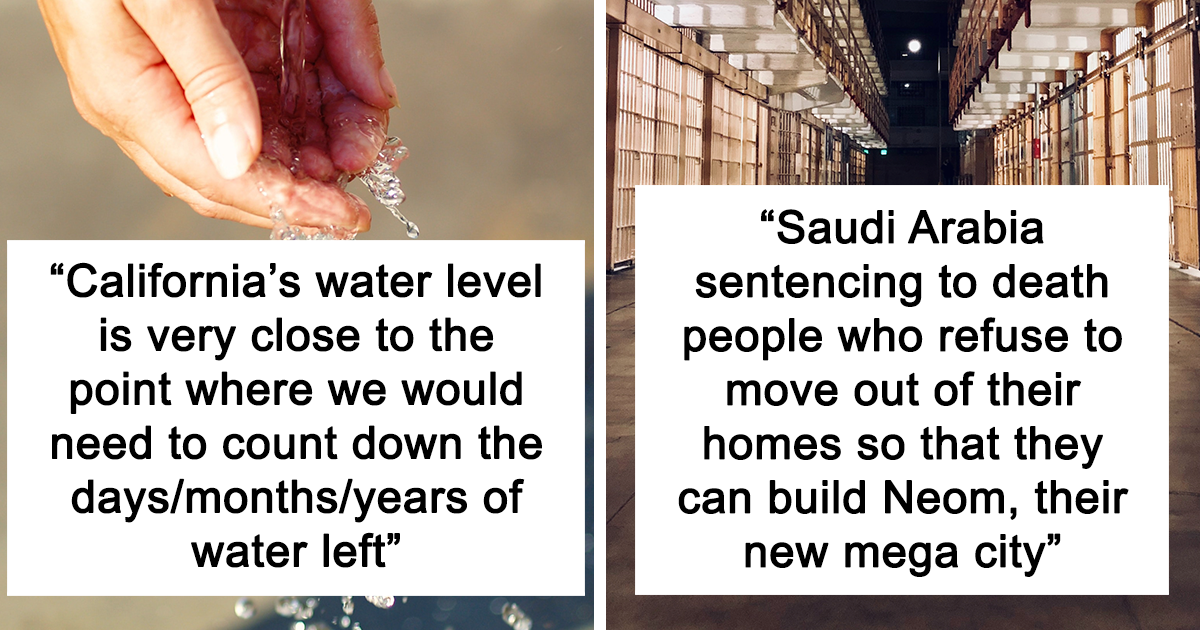 People Share “Dark Stuff Going On Around The World” The General Public ...