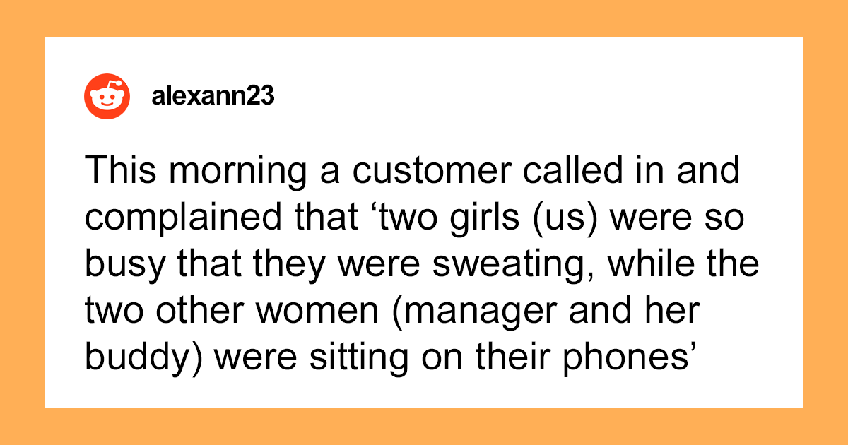 Manager Tells Waitress To Leave The New Girl Alone Or She’ll Lose Her ...