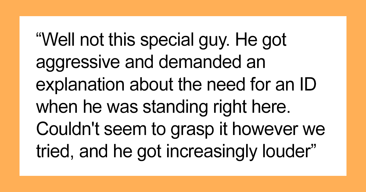 “Call The Cops? If You Insist”: Guy Doesn’t Want To Show ID, Requires ...