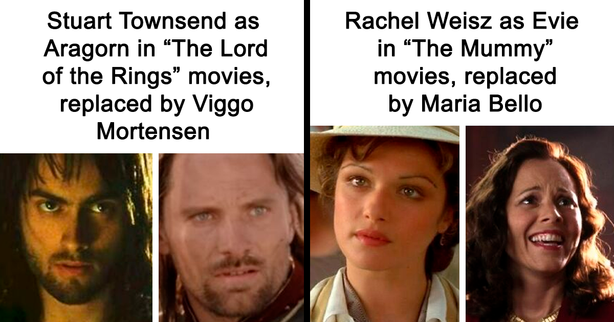 30 Iconic Movies And Series That Had To Recast Actors And Actresses ...