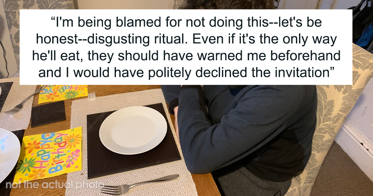 Parents Livid After Dinner Guest Doesn’t Participate In Their Son’s ...