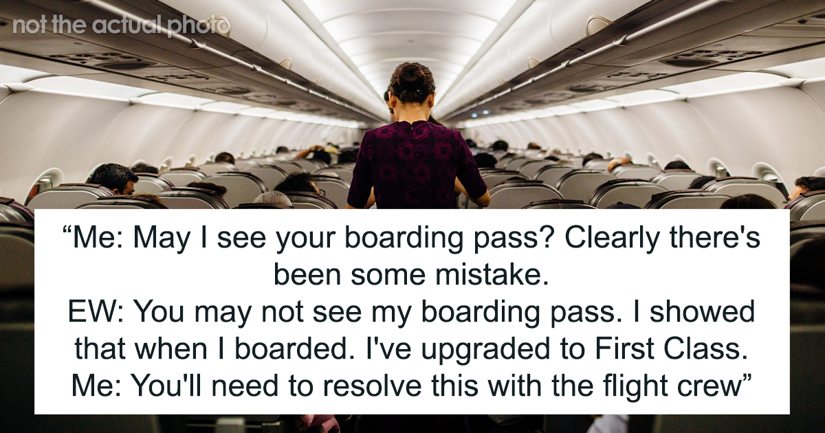“I’ve Upgraded To First Class”: Woman Demands Passenger Who Paid For ...