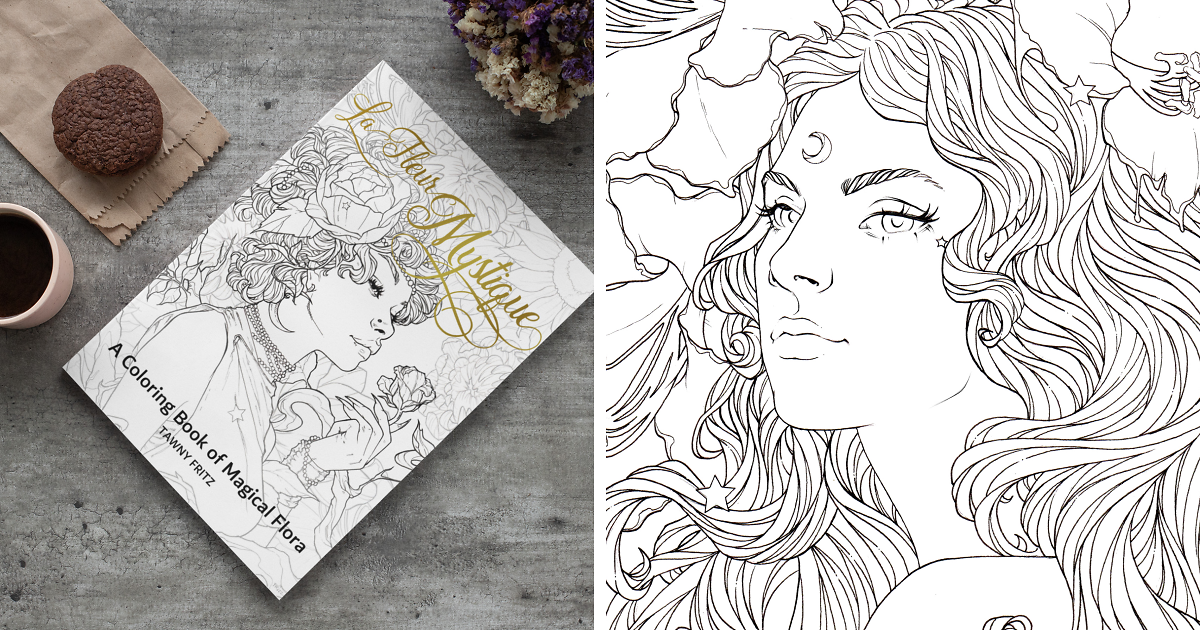 I Drew The Personification Of Magical Flowers And Put Them All In A ...