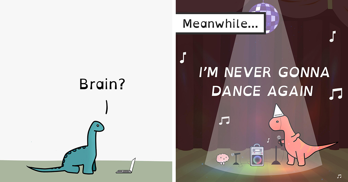 “ADHDinos”: My Webcomic About The Daily Struggles I Experience With ...