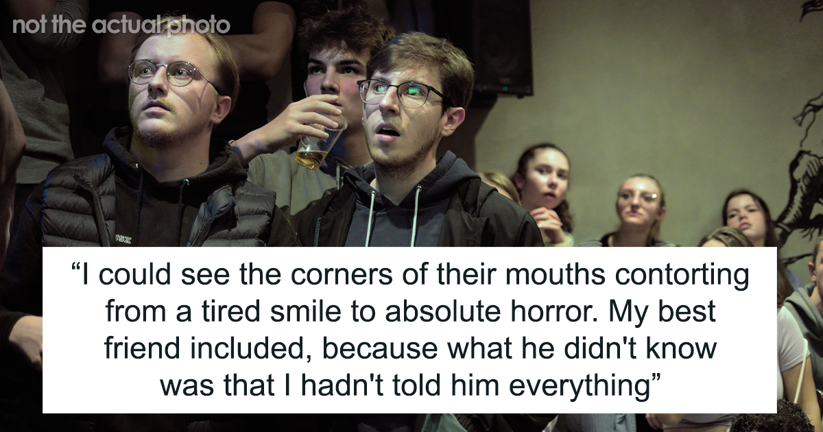 Person Complies With Friend Begging Them To Share Their Traumatic ...