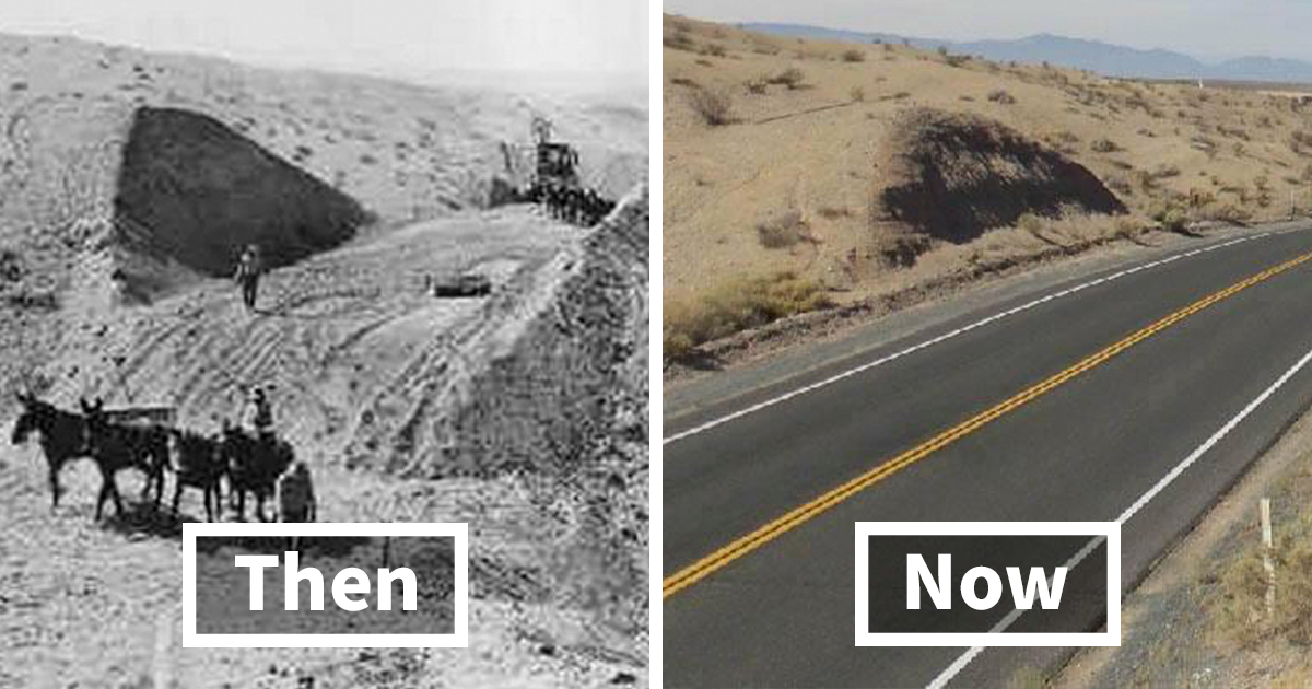 40 Interesting ‘Then And Now’ Photos That Show How Time Affects ...