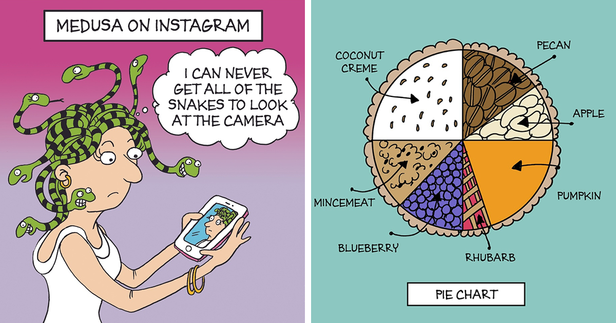 30 New Comics Featuring Absurd Humor And Funny Situations By Maria ...