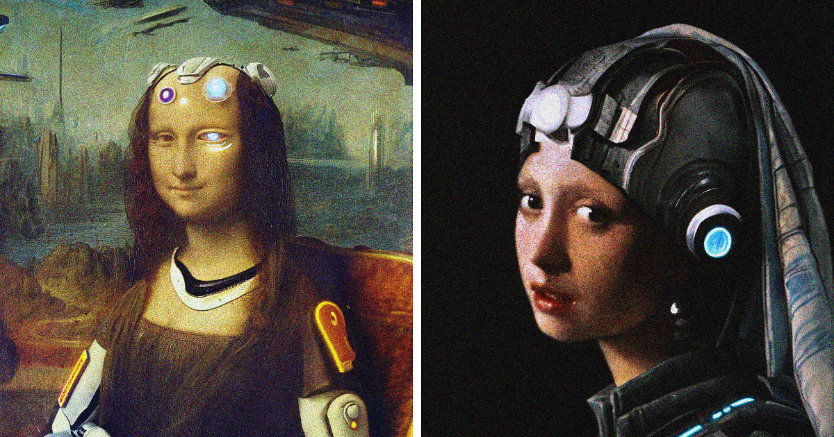 I Recreated 10 Famous Paintings Using Ai As If They Were From The ...