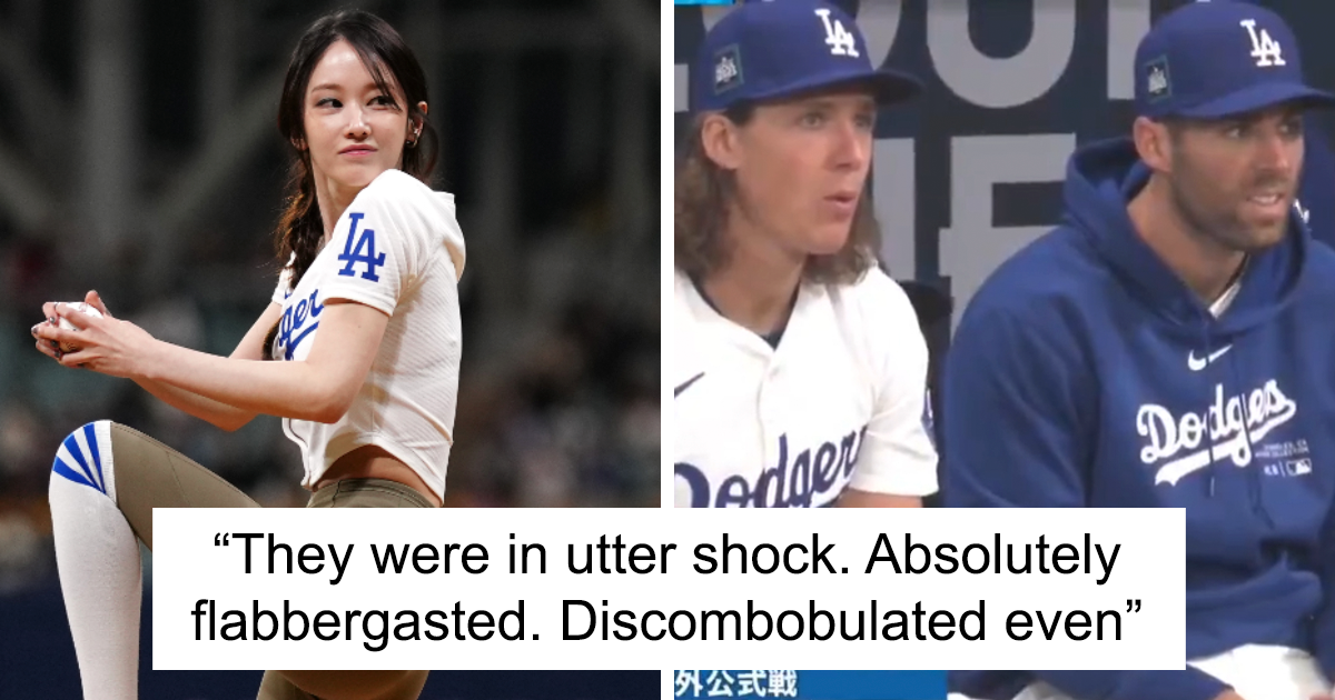 “Men Being Men”: Dodgers Baseball Players’ Reaction To Korean Actress ...