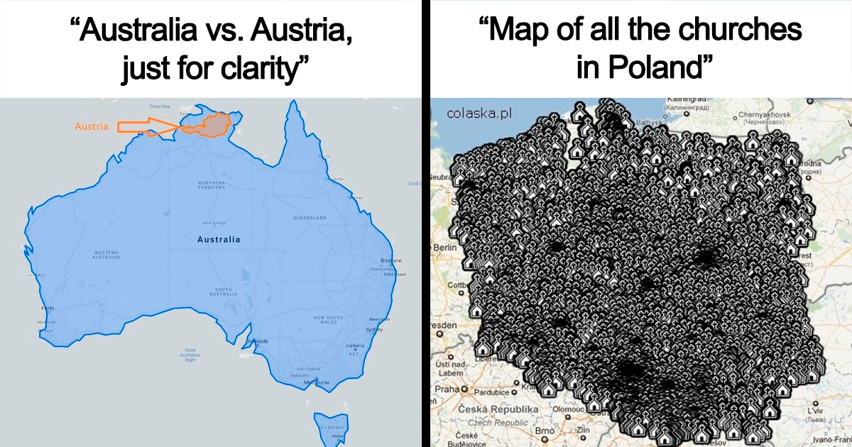 “Terrible Maps”: 30 Maps That Are So Bad, It’s Funny (New Pics) | Bored ...