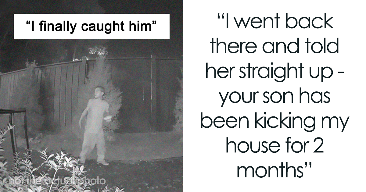 Kid Maliciously Kicks Neighbors House For Tiktok Faces The