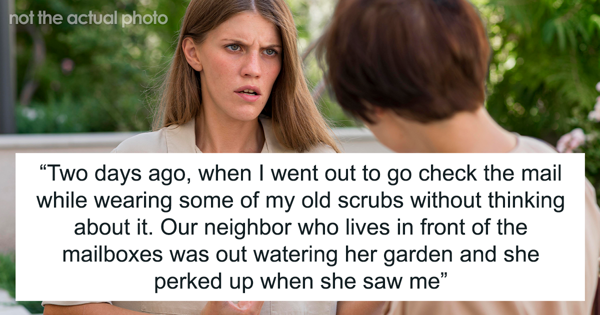 Student Gets Criticized By Neighbor As She’s Not A Nurse But Is Wearing ...