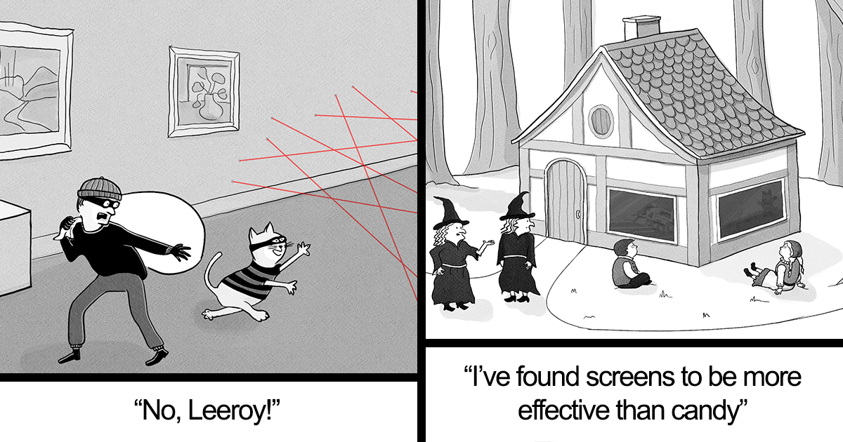 Artist Creates Single-Panel Cartoons, Here Are 30 Of The Funniest Ones ...