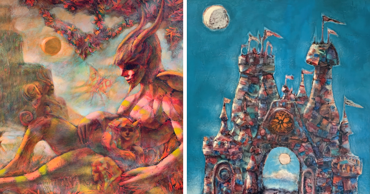 Rare Early Works Of Psychedelic Art Pioneer Burt Shonberg On Display In ...
