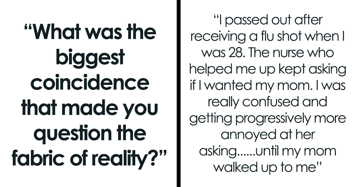 35 Mind-Blowing Coincidences That Seem Impossible To Be Real | Bored Panda