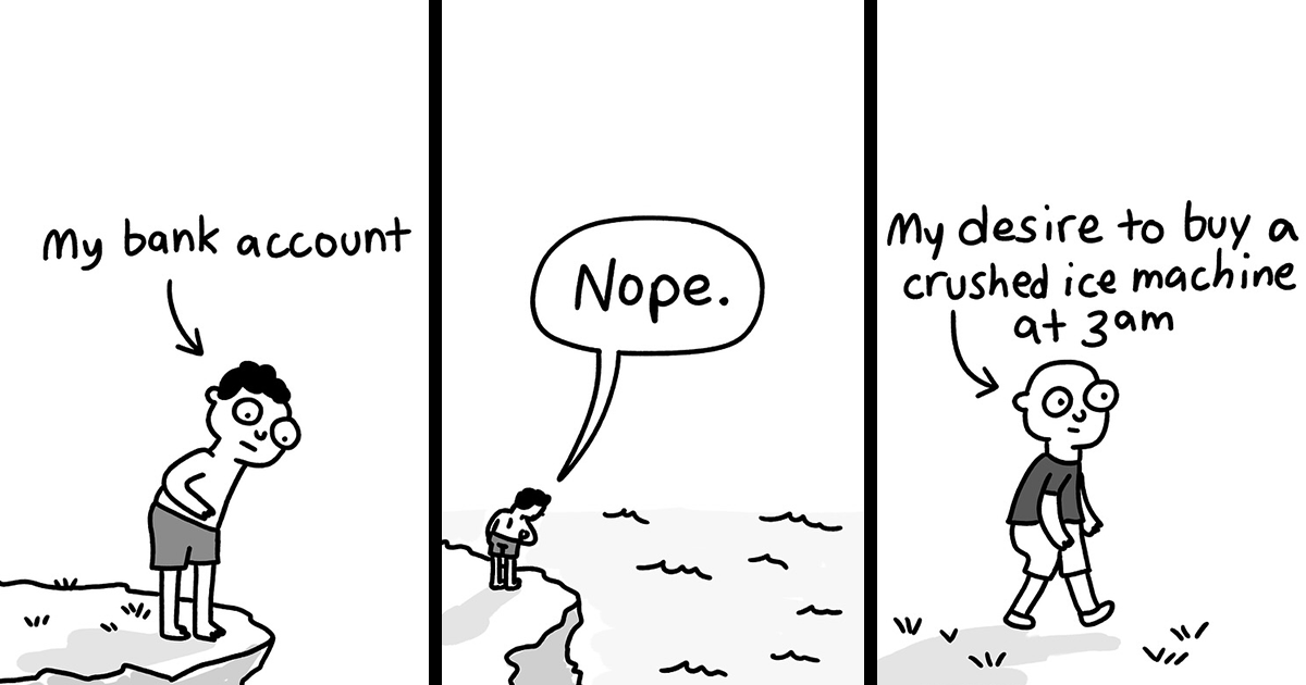21 New Everyday Comics With Clever Twists By Los Angeles Artist Andy ...