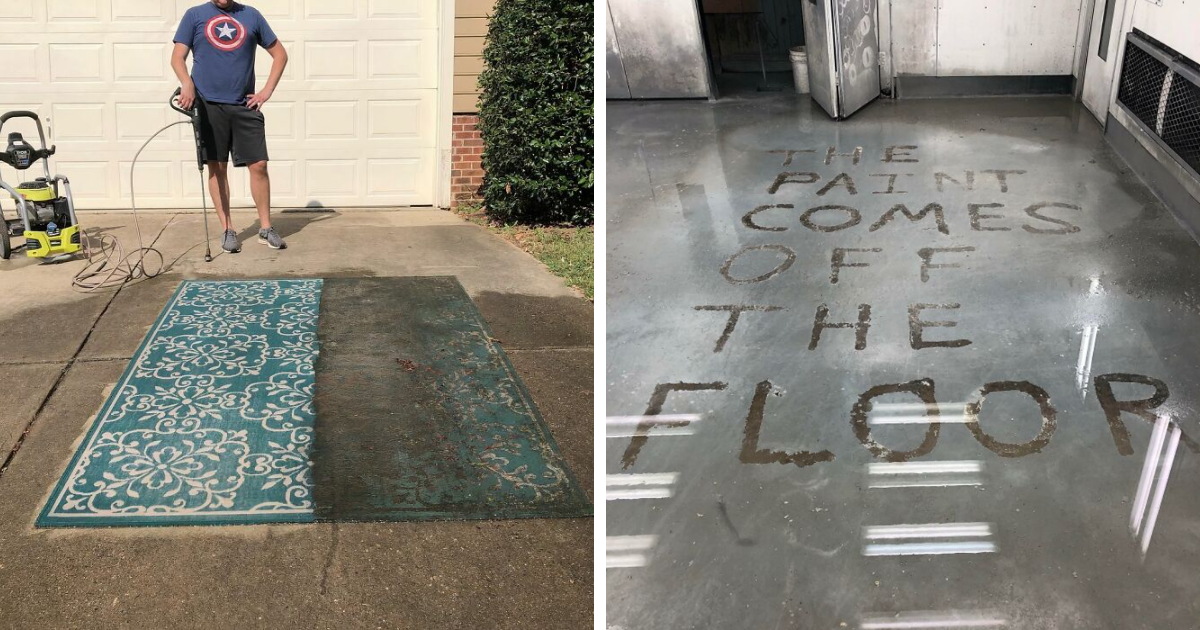 30 Times People Power Washed Things And The Results Were So Satisfying ...