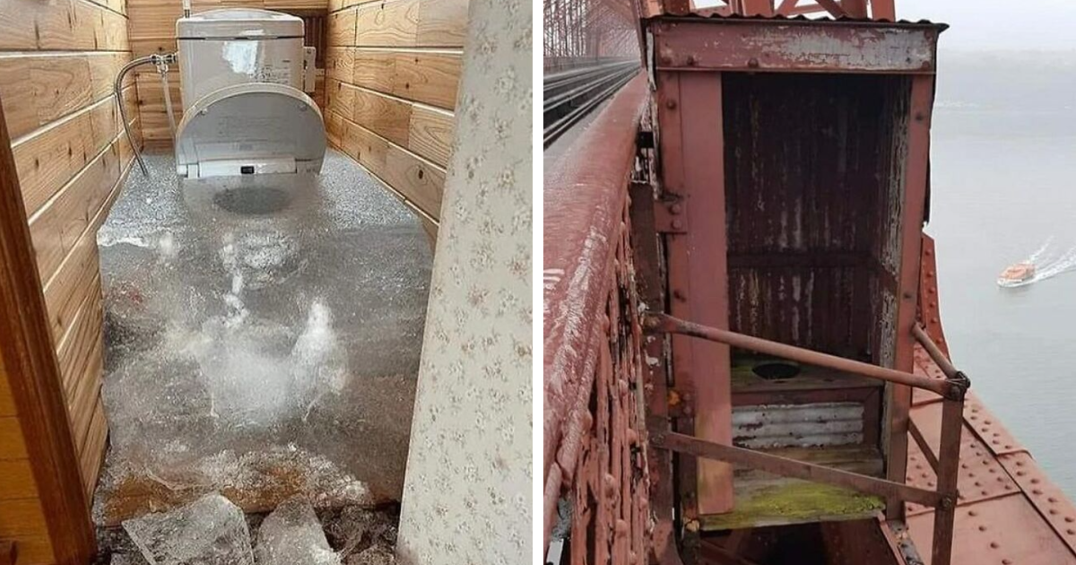 30 Bizarre And Unsettling Toilet Pics That May Make You Appreciate Your ...