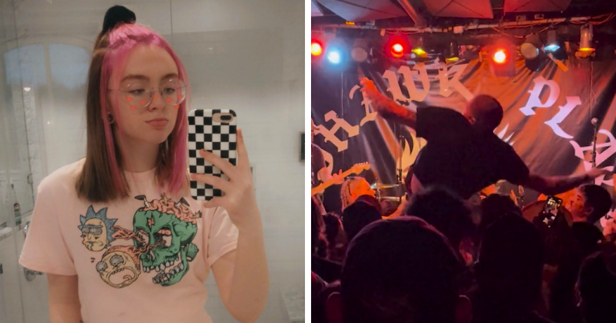 24YO Fan Paralyzed After Punk Rock Star Dove On Her During A Concert ...