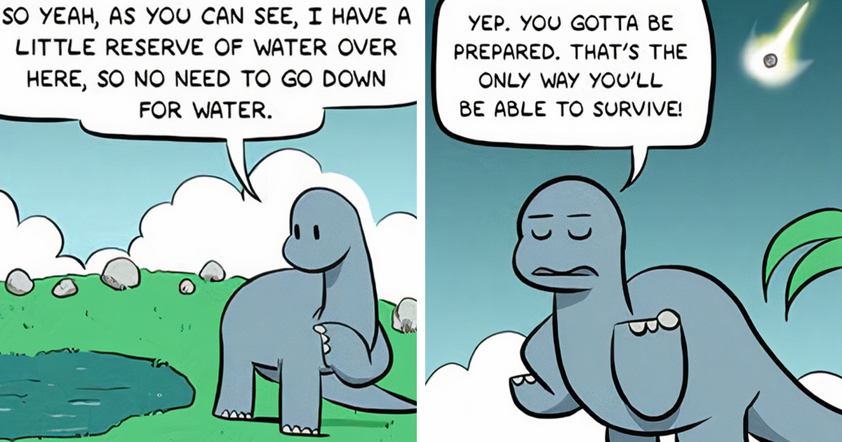 28 Funny “Port Sherry” Comics That Blend Everyday Moments With Absurd ...