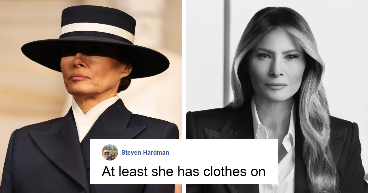 Melania Trump’s First Lady Portrait Gets Brutally Roasted And Compared ...