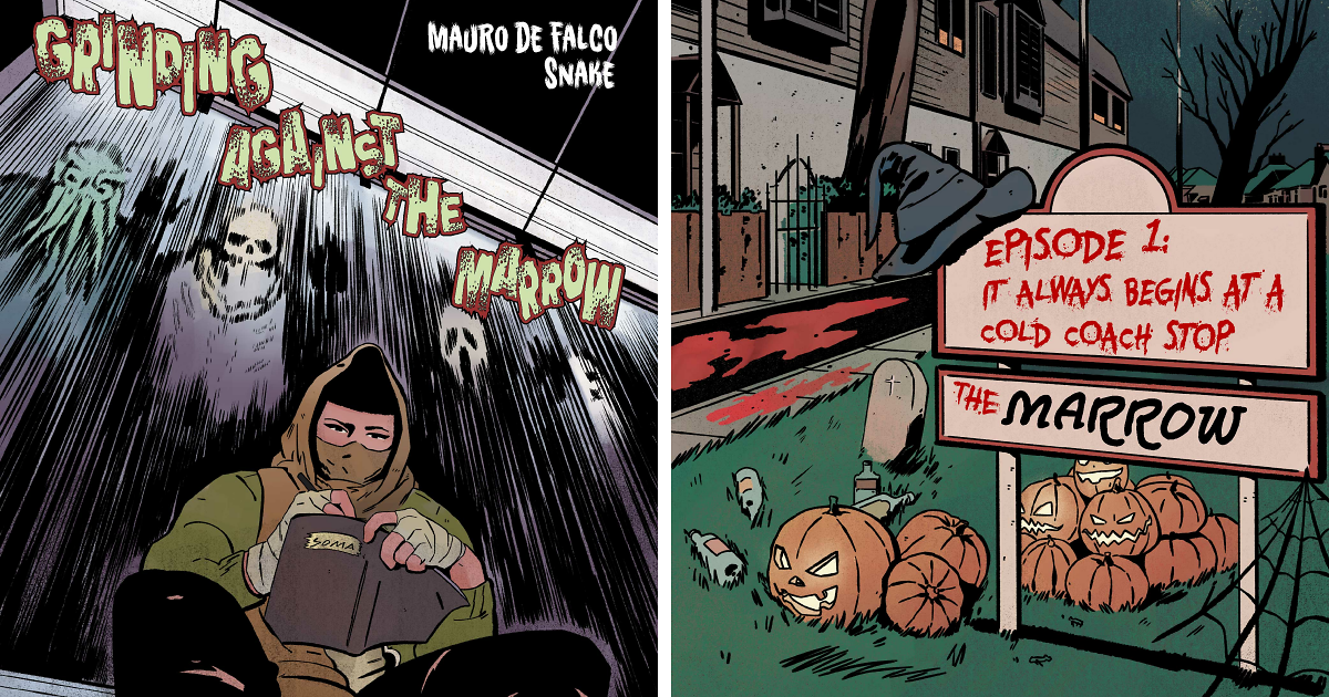 My Webcomic Grinding Against The Marrow, Episode 1: It Always Begins At ...