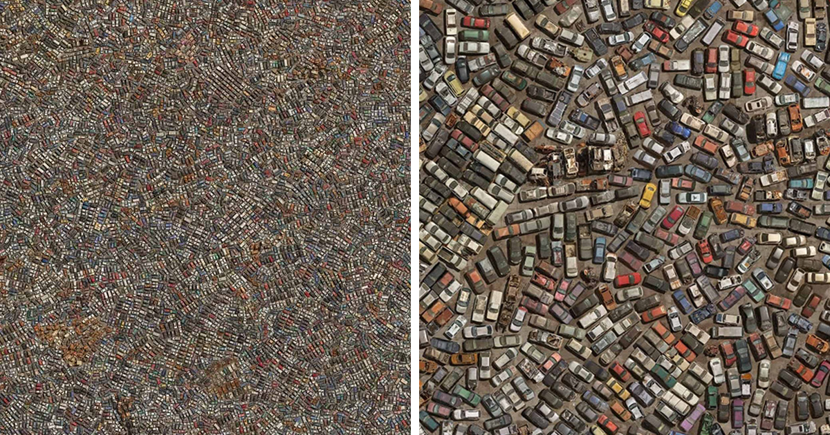 Photographer Assembles Aerial Photos To Showcase The Immense Scale Of ...