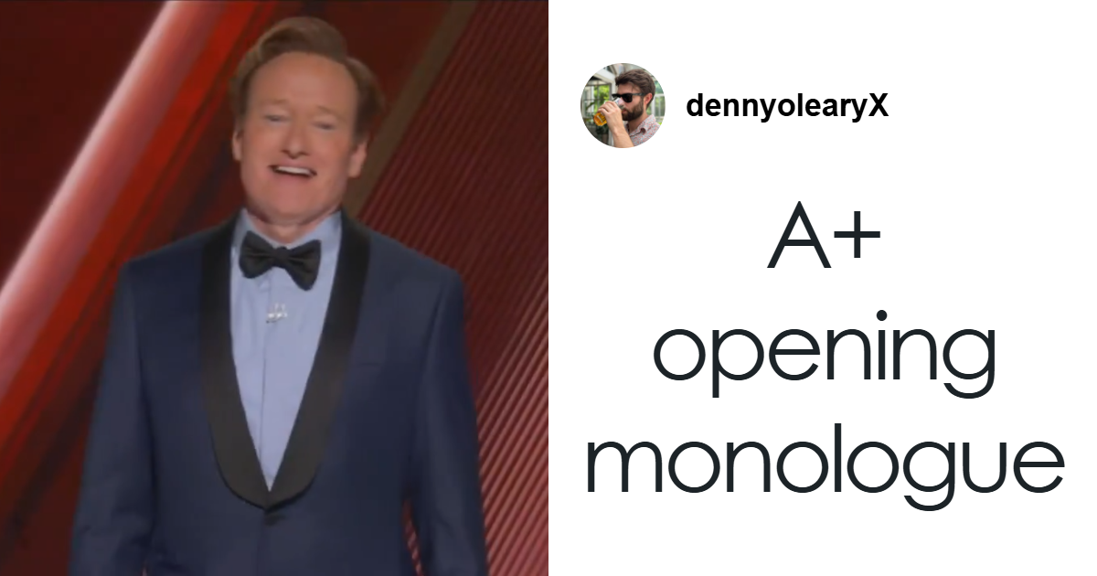 “Conan You Are Gross”: Oscars Host Conan O’Brien Sparks Wild Reactions ...