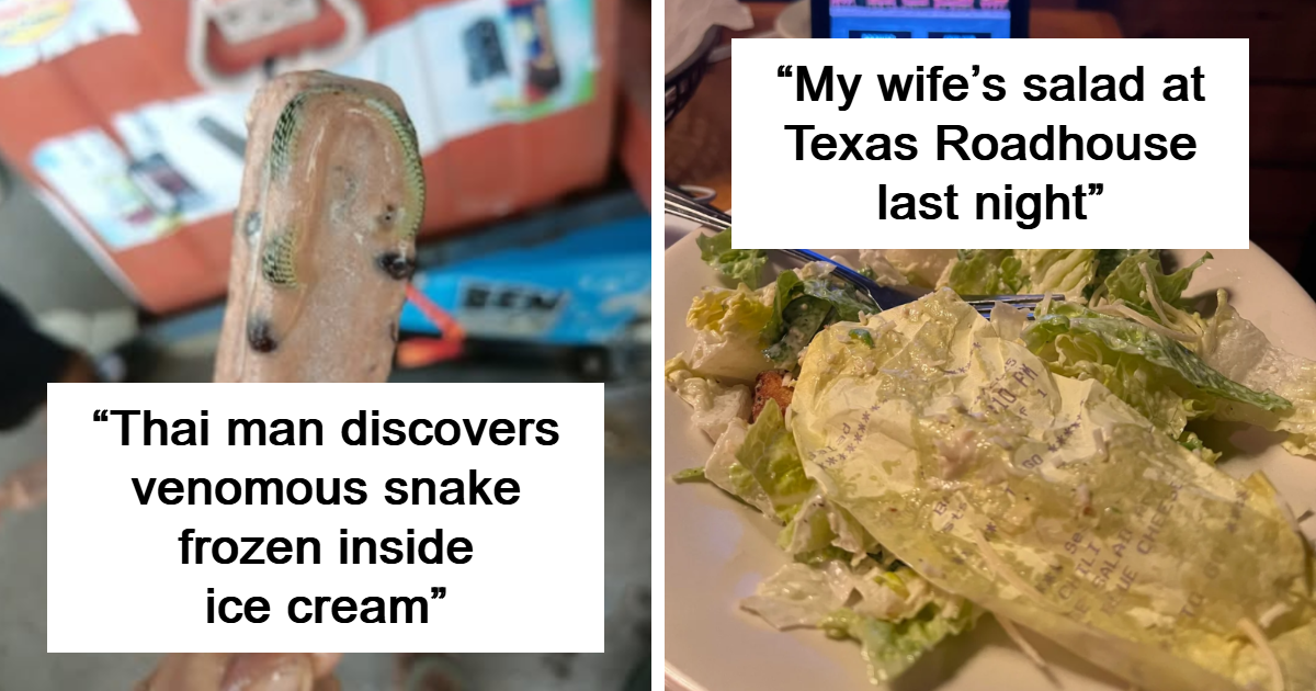 30 Times People Won The “Grossest Thing In Food” Bingo And Lost Their ...