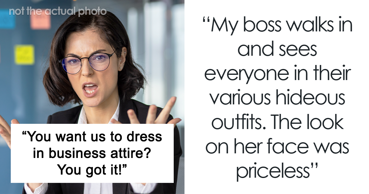 Boss Scolds Employees For Inappropriate Clothes, Realizes They Followed ...