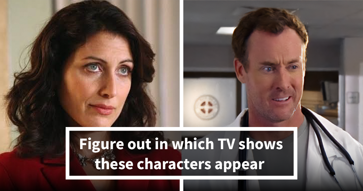 “What Show Were They On?”: 25 Characters For You To Match To Their TV ...