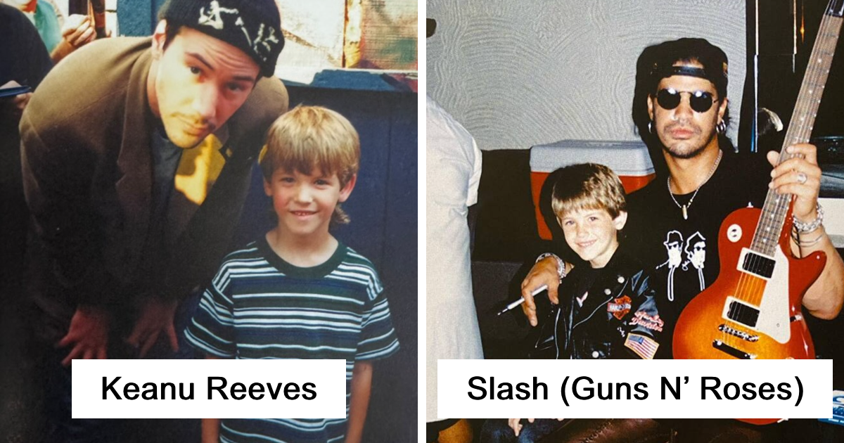 This Guy Has An Ongoing Photo Series With Celebrities Since He Was A ...