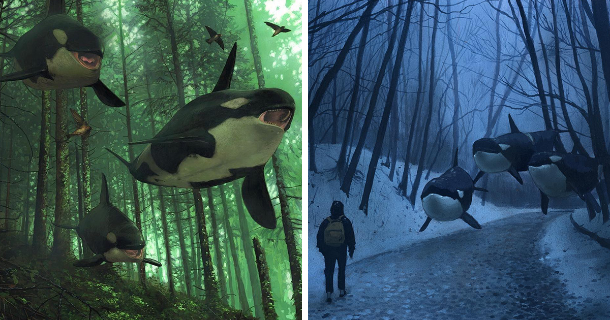 Lost Between Worlds: 30 Surreal Paintings By Chris Austin | Bored Panda