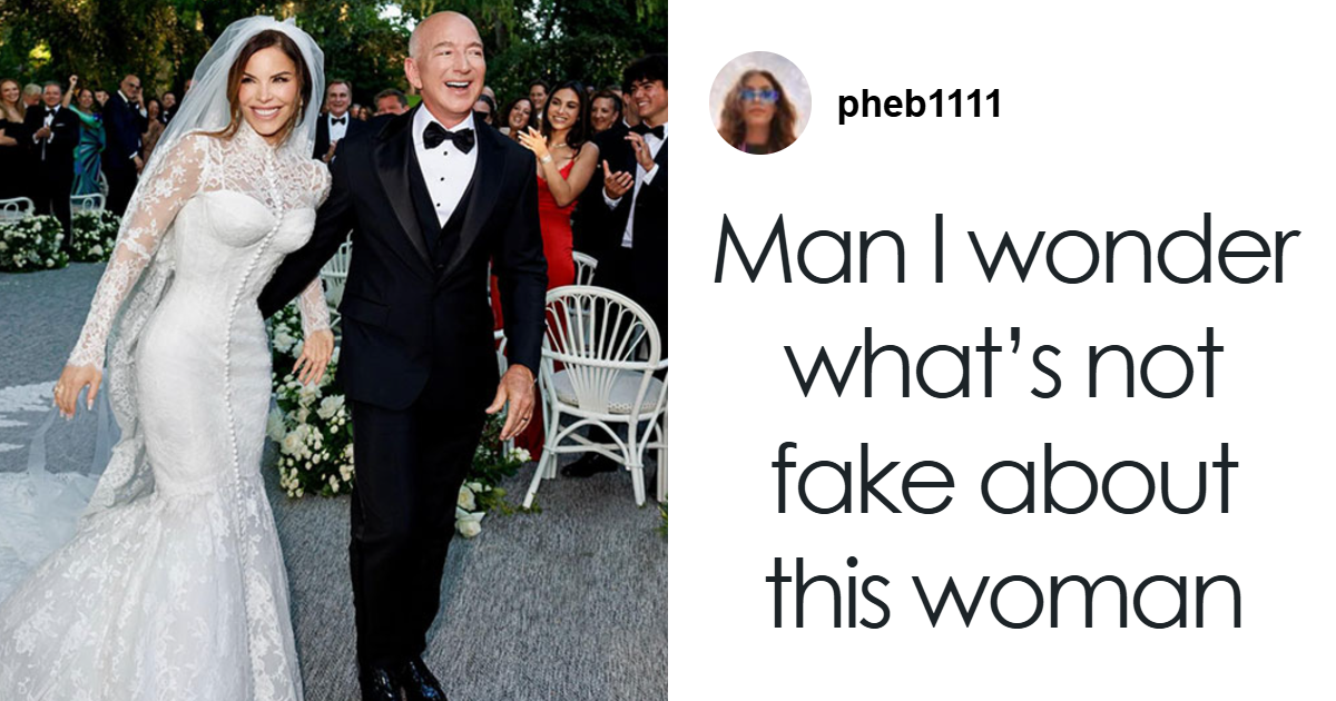 Lauren Sanchez And Jeff Bezos' Wedding Photos Called Out For Epic ...