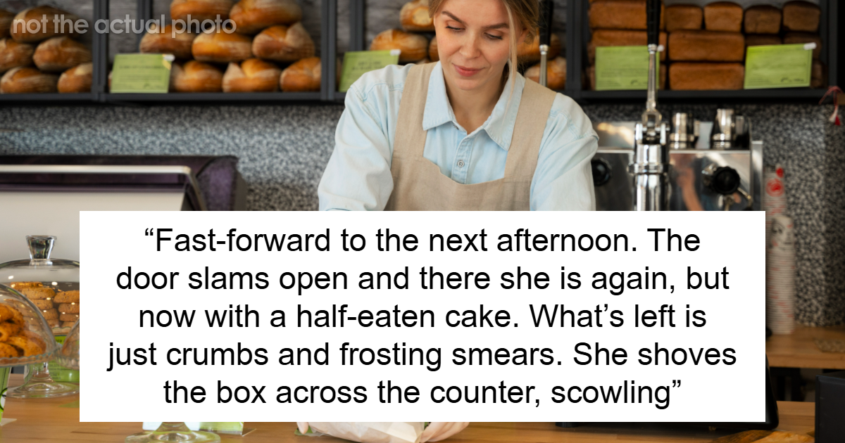 Lady Storms Into Bakery With Half-Eaten B-Day Cake, Demands Refund ...