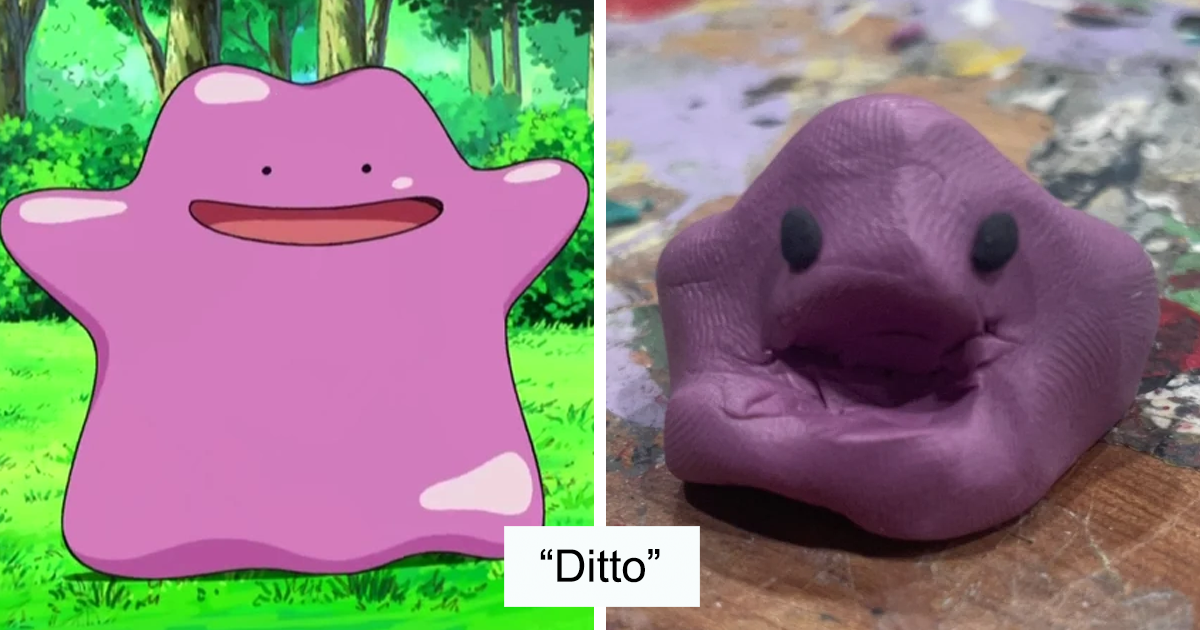 "I Absolutely Love These": 37 Of The Funniest Clay Pokémon Figures ...