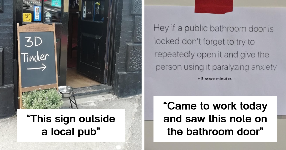 50 Hilariously Random Notes, Signs, And Messages That Remind Us Not To ...