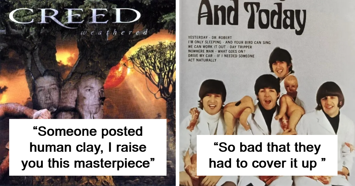27 Worst Album Covers Of All Time As Shared By Internet Users Who Wish ...