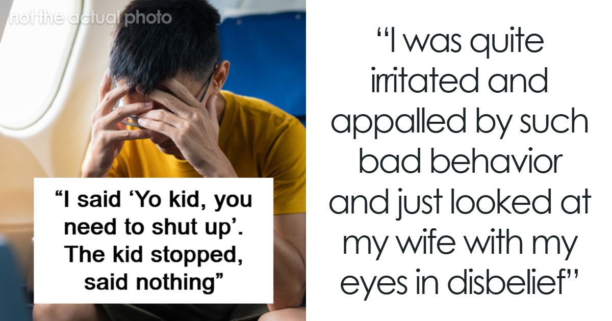 “I Did Everyone A Favor”: Man Tells Small Child To Shut Up, Gets A ...