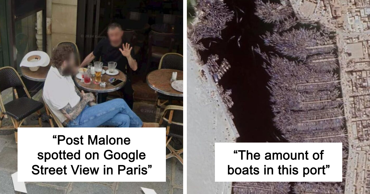 46 Weird And Unexpected Things Spotted On Google Maps | Bored Panda