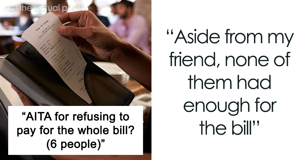 "You're Clearly Doing Better": Guy Refuses To Pay $825 After Friend's ...