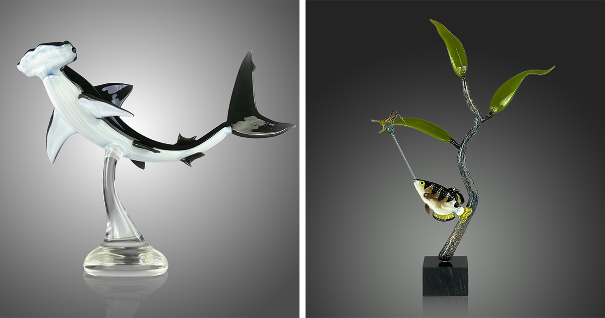 35 Stunning Glass Sculptures By The Artist Who Brings Ocean Life To ...