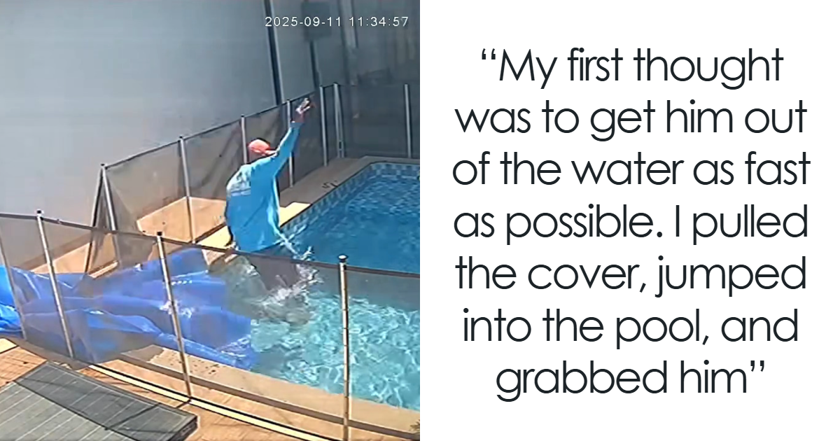 Pool Attendant Saves Blind Dog From Drowning In Heart-Stopping Rescue ...
